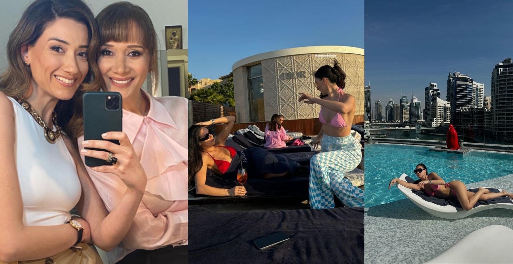 ფოტო/ვიდეო - ეკა კახიანი ქალიშვილებთან ერთად დუბაიში ისვენებს - elNews.ge