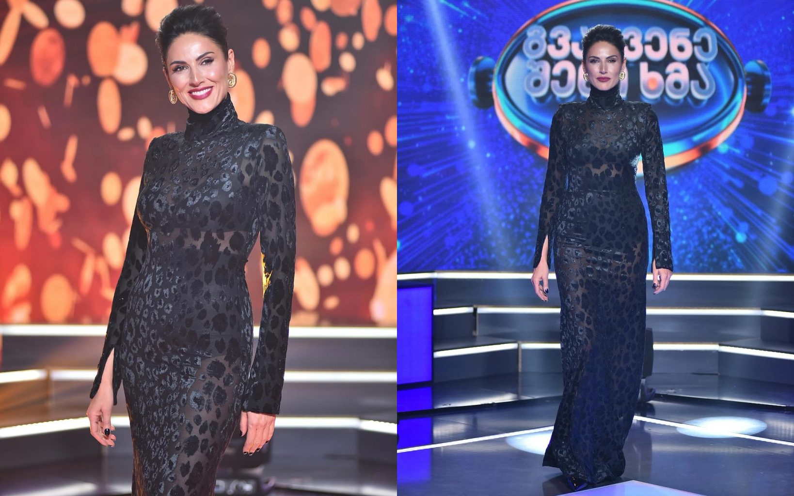 ფოტოები : "უნაკლო ქალბატონი" - თიკა ფაცაცია გამჭვირვალე შავ კაბაში გამოჩნდა და სოციალური ქსელი ...